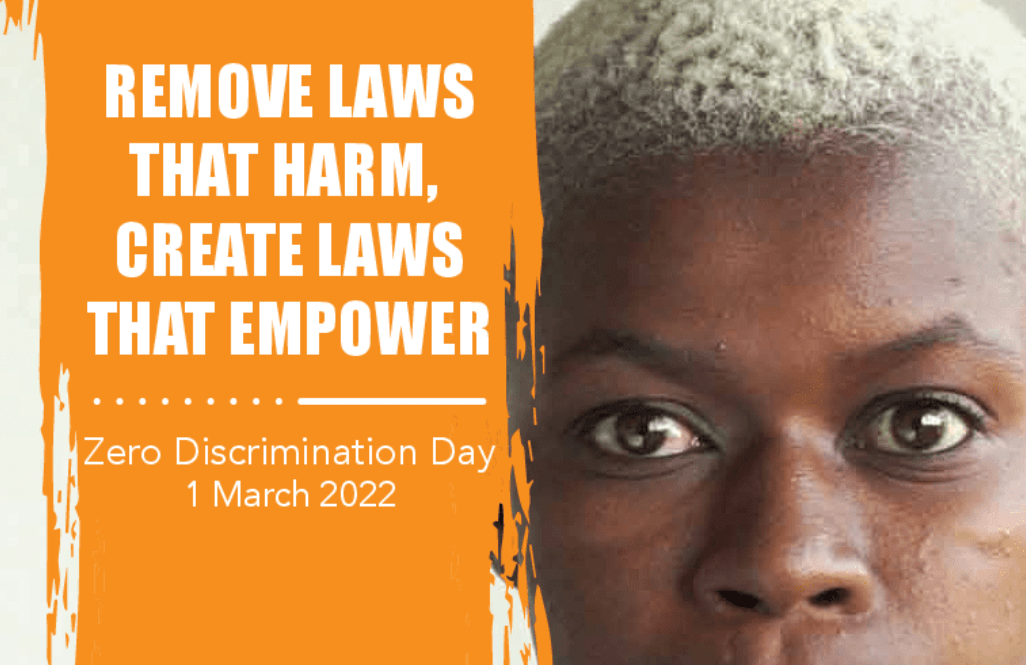 Remove laws that harm, create laws that empower — Zero Discrimination ...